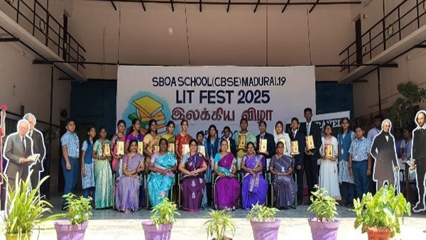 Lit Fest–2025 was organized by the Department of English and Tamil ...